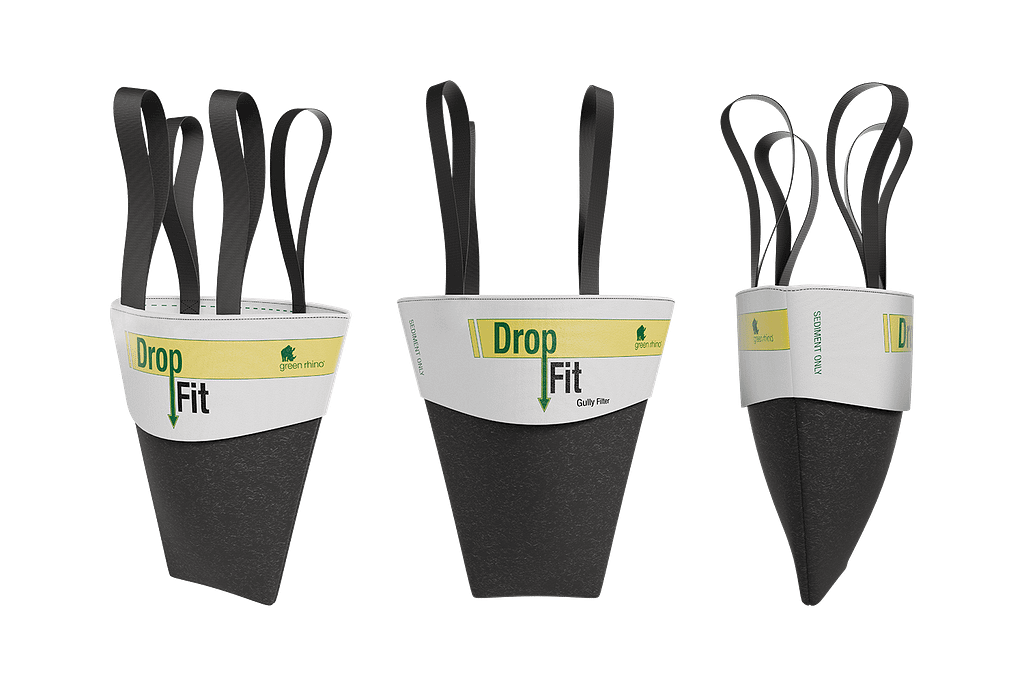 DropFit Gully Filter | Durable Sediment Filtration for Construction